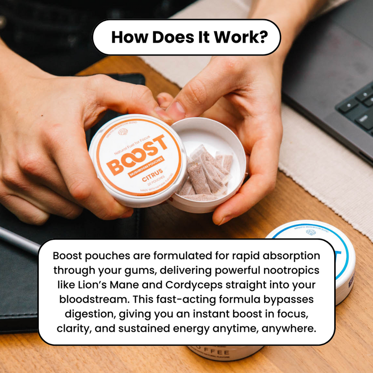 Boost Pouches | Boost Your Day